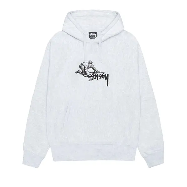 StÜssy Worker Hood 'ash Heather - Grey