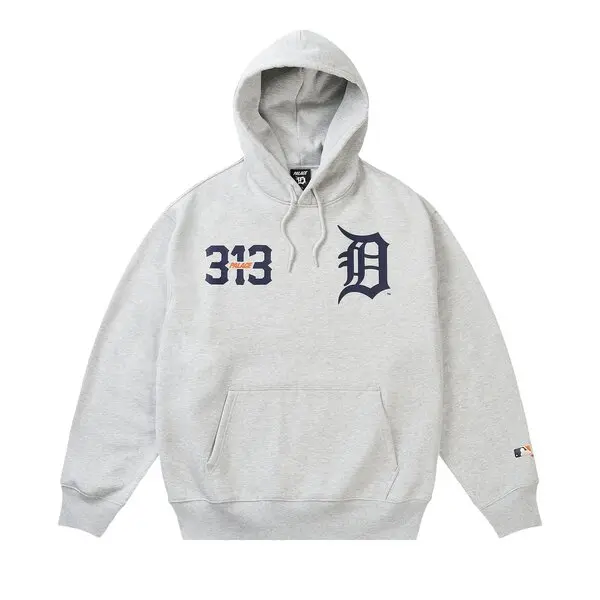 PALACE X Detroit Tigers Hood Marl - Grey