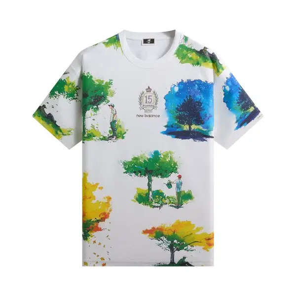 Kith X New Balance Watercolor Quinn Tee
