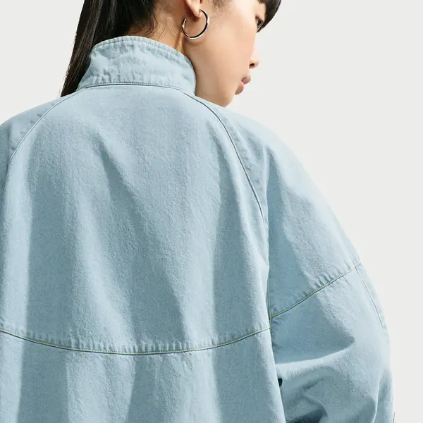 Nike Windrunner Oversized Denim Jacket