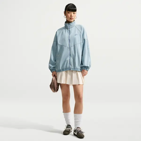 Nike Windrunner Oversized Denim Jacket