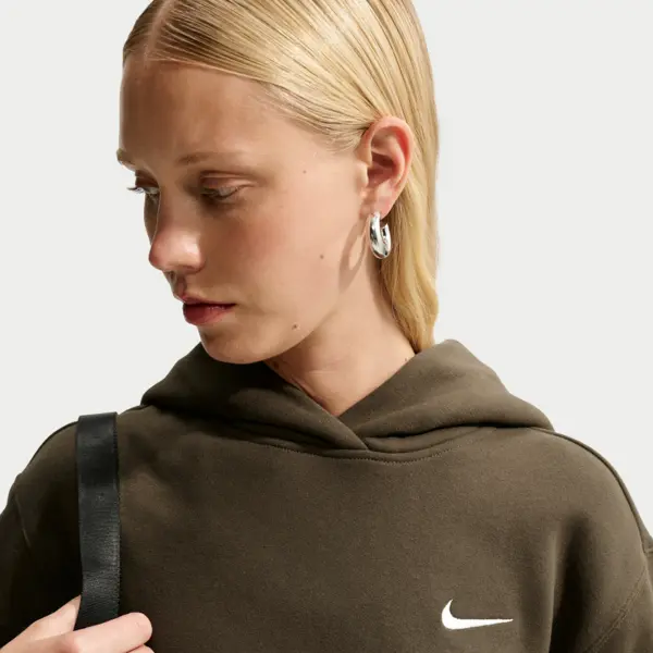 Nike Studio Fleece Medium Weight Pullover Hoodie