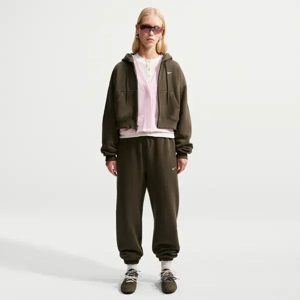 Nike Studio Fleece Medium Weight High-rise Oversized Cuffed Pants