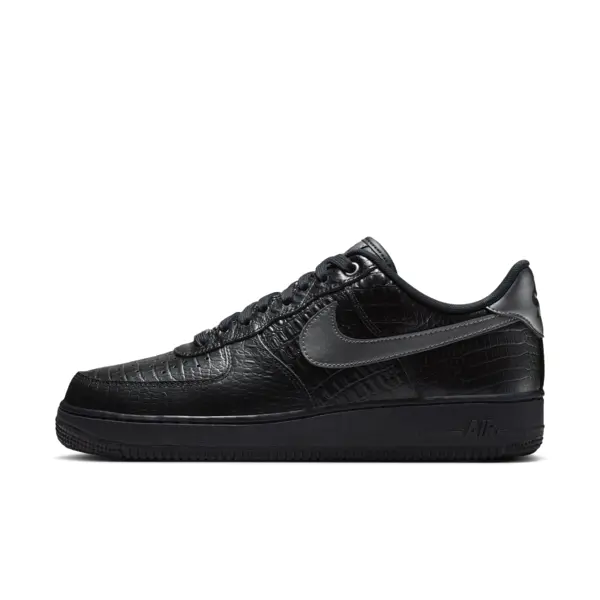 Nike Force 1 '07 "triple Croc" Sneakers - Black