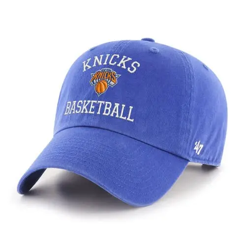 '47 New York Knicks Archway Clean Up Adjustable Hat