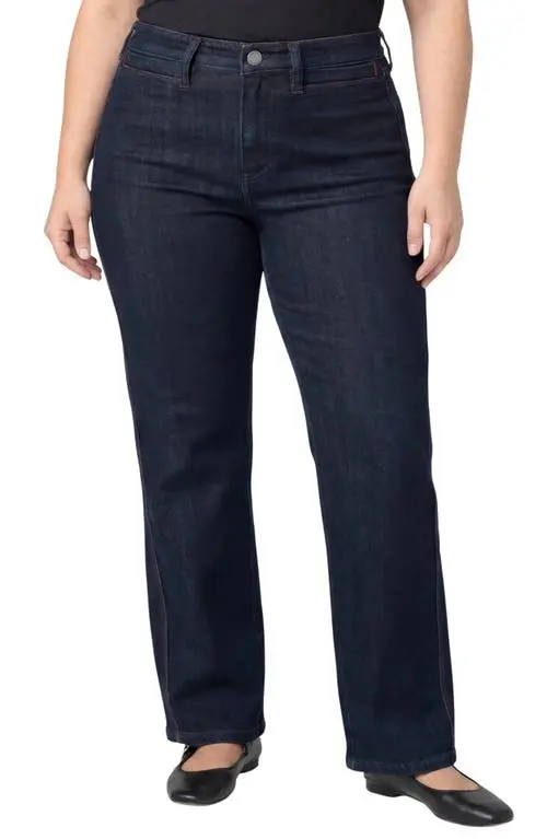 LIVERPOOL Kennedy Side Stitch Straight Leg Jeans