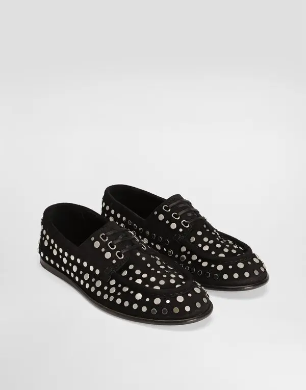 Dolce & Gabbana Derby Shoes In Split