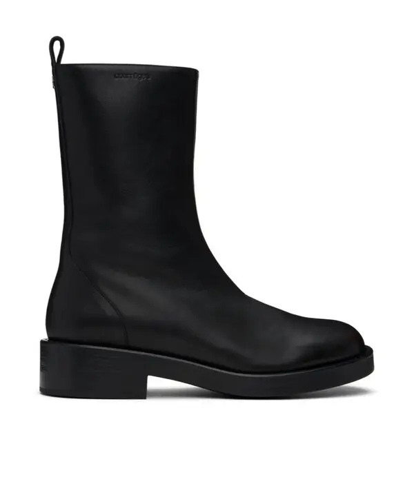 COURREGES Round Toe Rider Boots