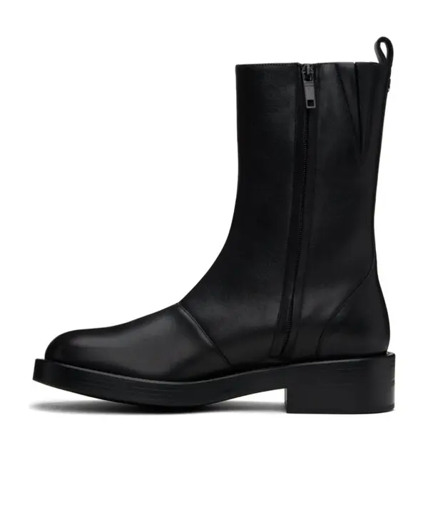 COURREGES Round Toe Rider Boots