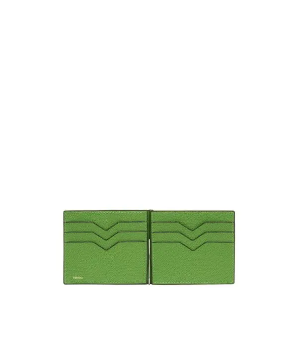 VALEXTRA Grip Semplice Card Wallet