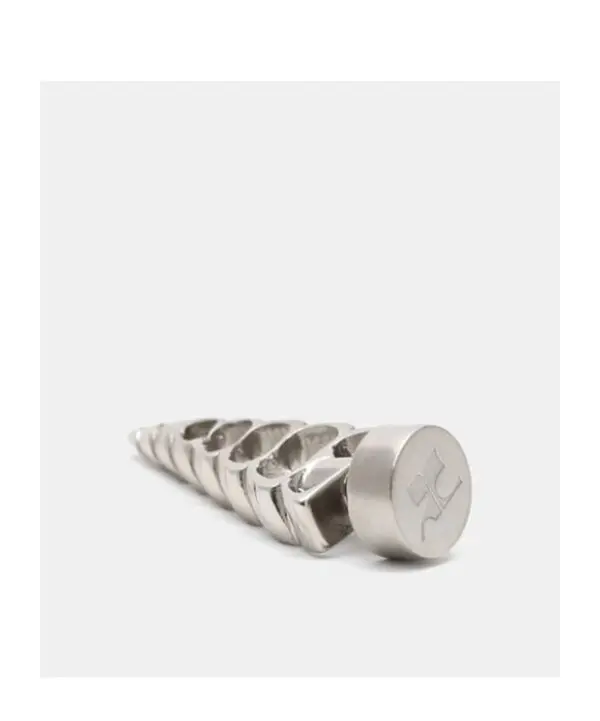 COURREGES Rear Shell Pendant Single Earring