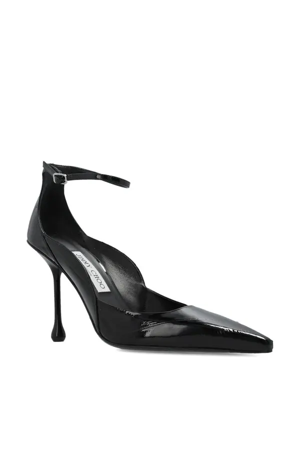 JIMMY CHOO Quinci Patent-finish Pumps
