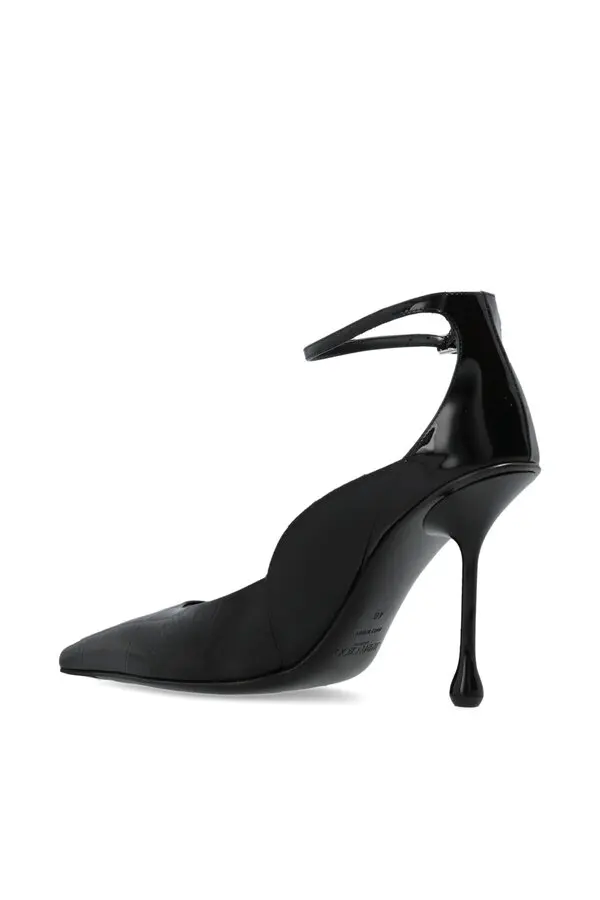 JIMMY CHOO Quinci Patent-finish Pumps