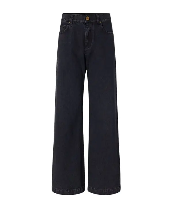 Pinko Wide-leg Jeans - Grey