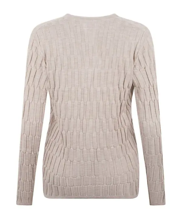 Fabiana Filippi V-neck Cardigan With Button Closure