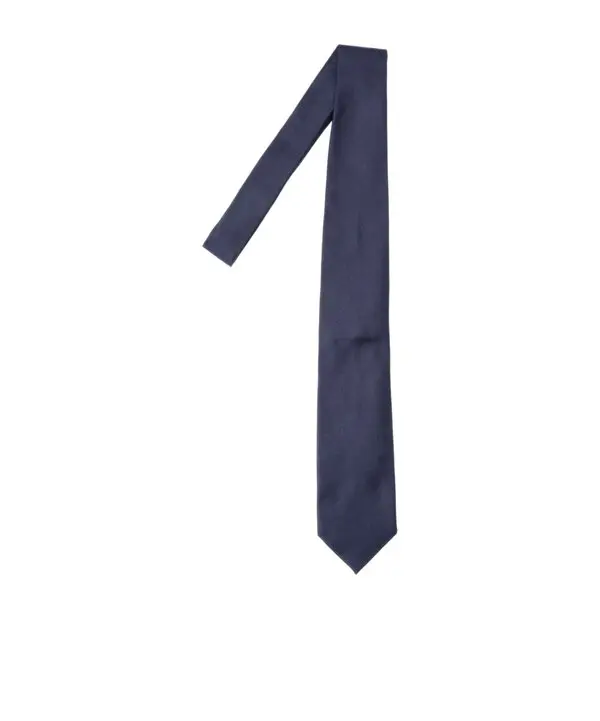 TOM FORD Pointed Neck Tie - Blue