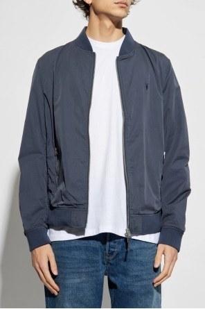 ALLSAINTS Logo-embroidered Bomber Jacket