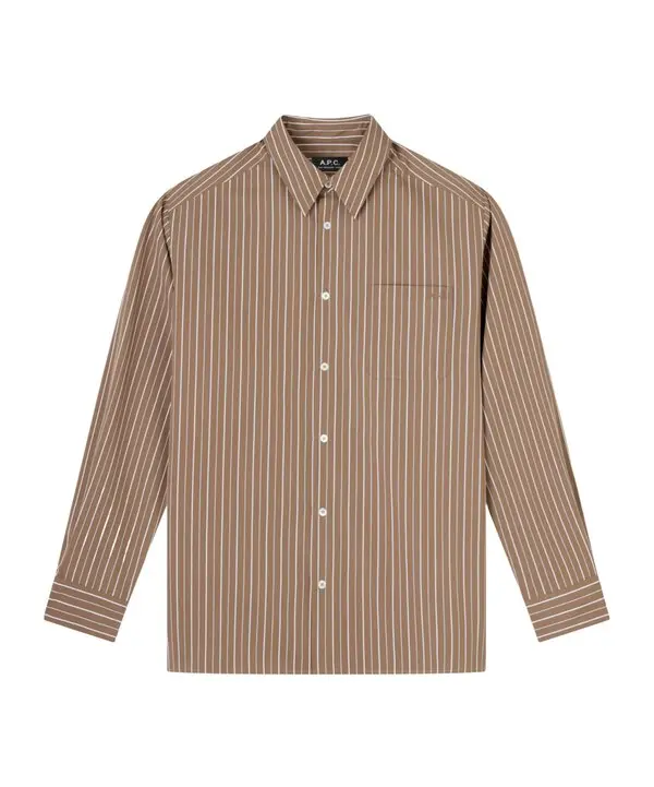 A.p.c. Malo Striped Shirt