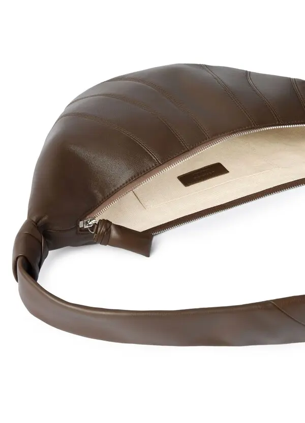 LEMAIRE Croissant Shoulder Bag - Black