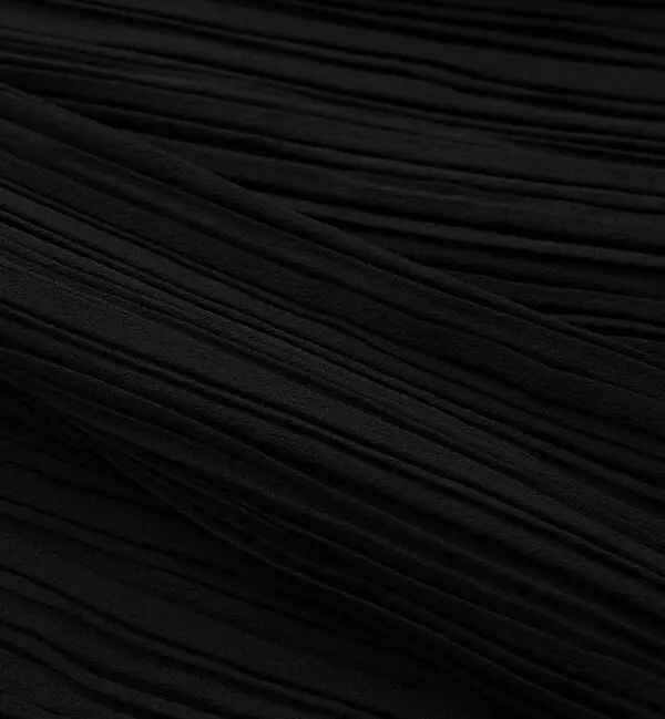 Dior Pleated Halter Top With Oversized Bow