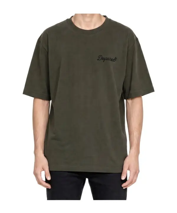 Dsquared2 Logo-embroidered T-shirt