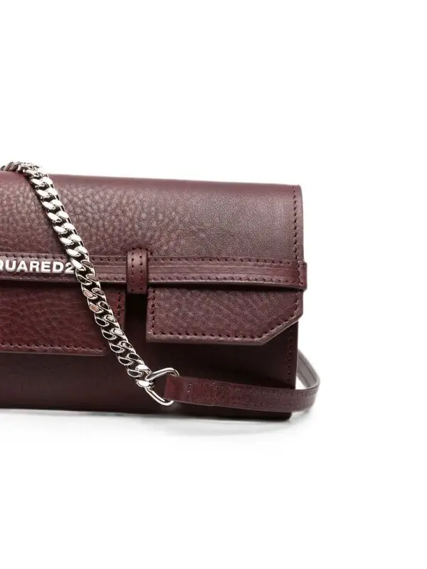 Dsquared2 Logo-appliqué Clutch Bag