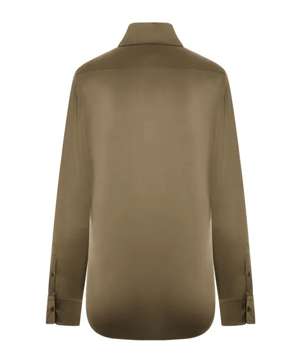 Ralph Lauren Adrien Satin Shirt