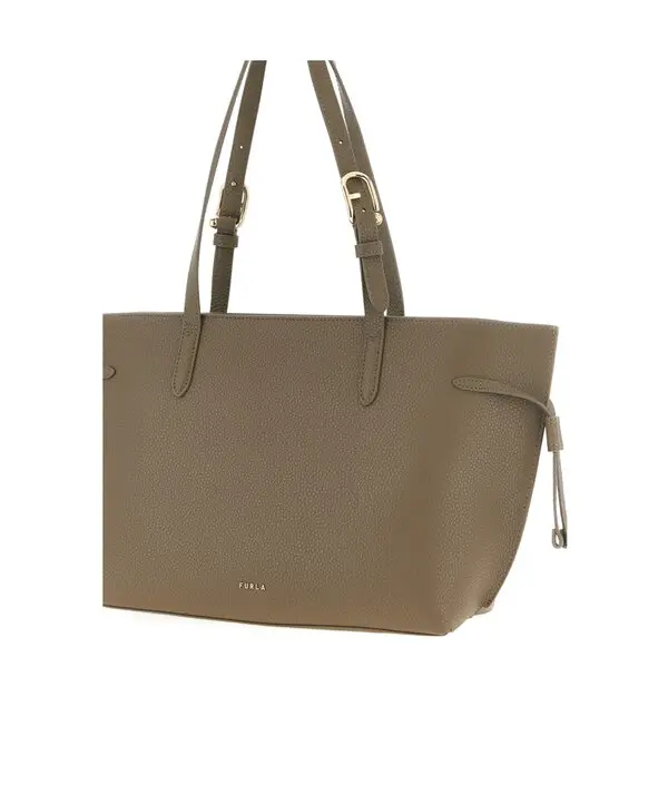 Furla Grainy Leather Tote Bag