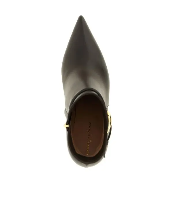 GIANVITO ROSSI Jungle Mamba Stiletto Ankle Boots