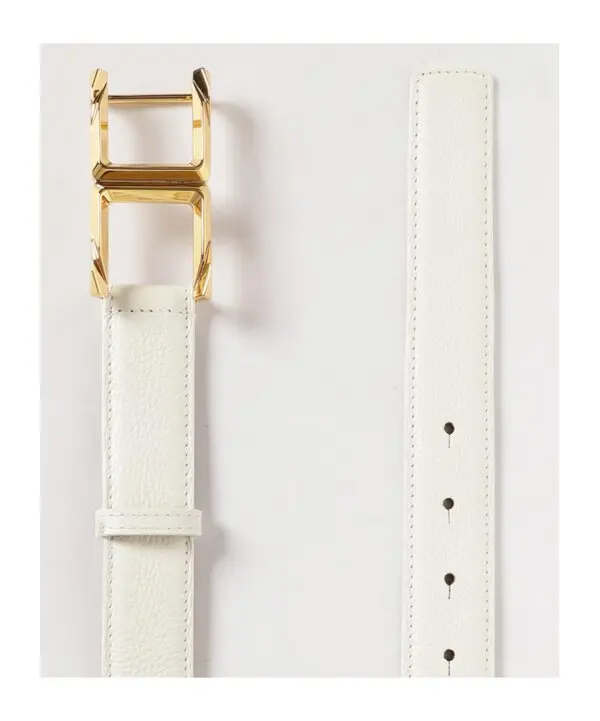 Elisabetta Franchi Logo Belt