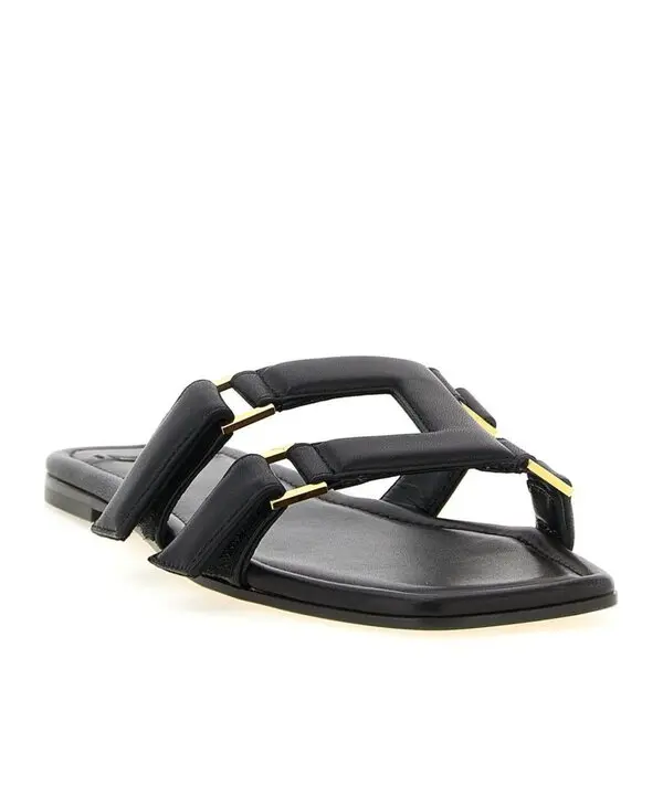 Elisabetta Franchi Logo Detail Slippers