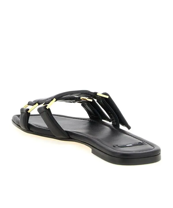 Elisabetta Franchi Logo Detail Slippers