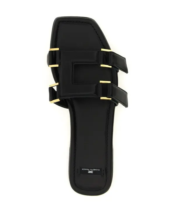Elisabetta Franchi Logo Detail Slippers
