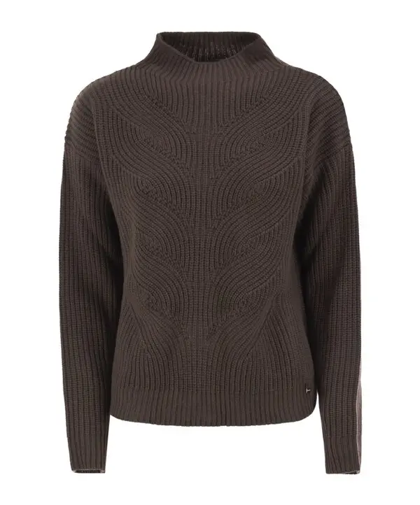 Herno Wool Pullover Sweater - Black
