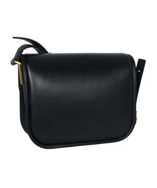 Pinko Flap Shoulder Bag - Black