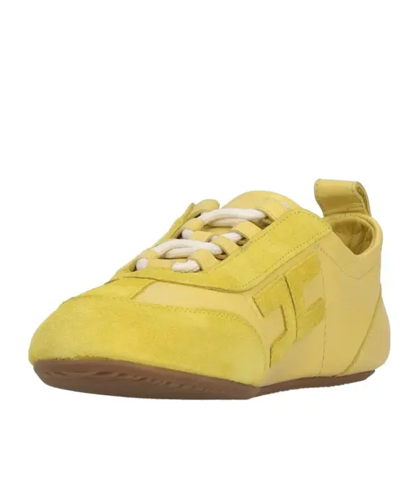 Elisabetta Franchi Label-stitched Lace-up Sneakers