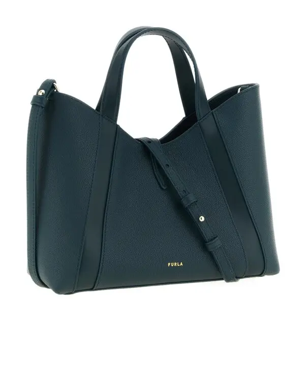 Furla Goccia Small Top Handle Tote Bag - Green