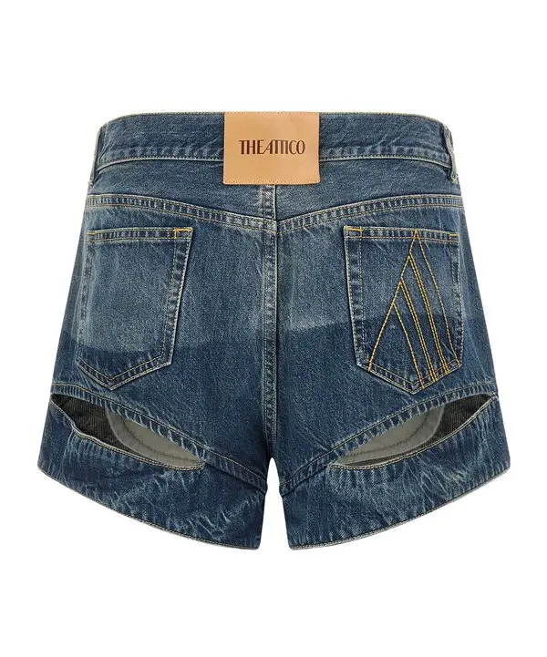 Attico Cut-out Shorts