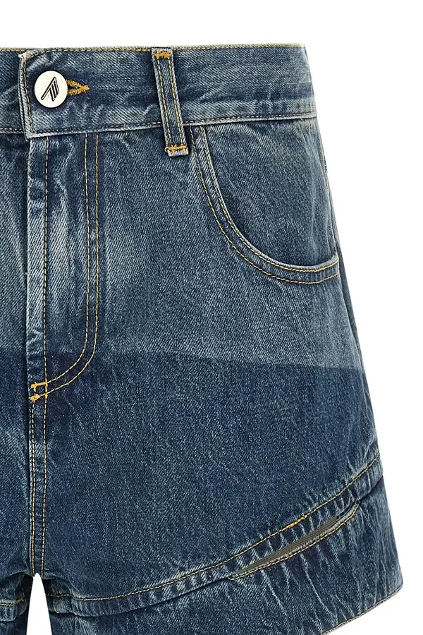 Attico Cut-out Shorts