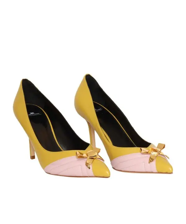 Elisabetta Franchi Bow Detail High Heels