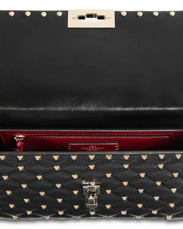 Valentino Garavani Medium Studded Leather Shoulder Bag