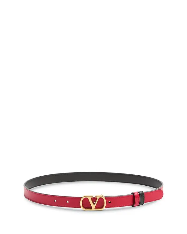Valentino Garavani Reversible Leather Belt