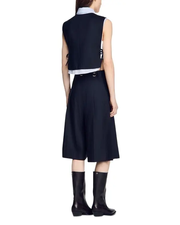 Sandro 2-in-1 Shirt And Vest Set