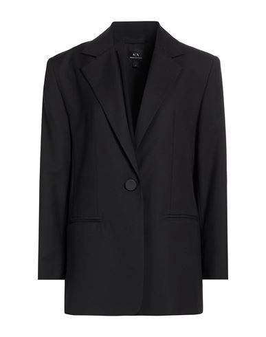 Armani Exchange Blazer Size Polyester, Viscose