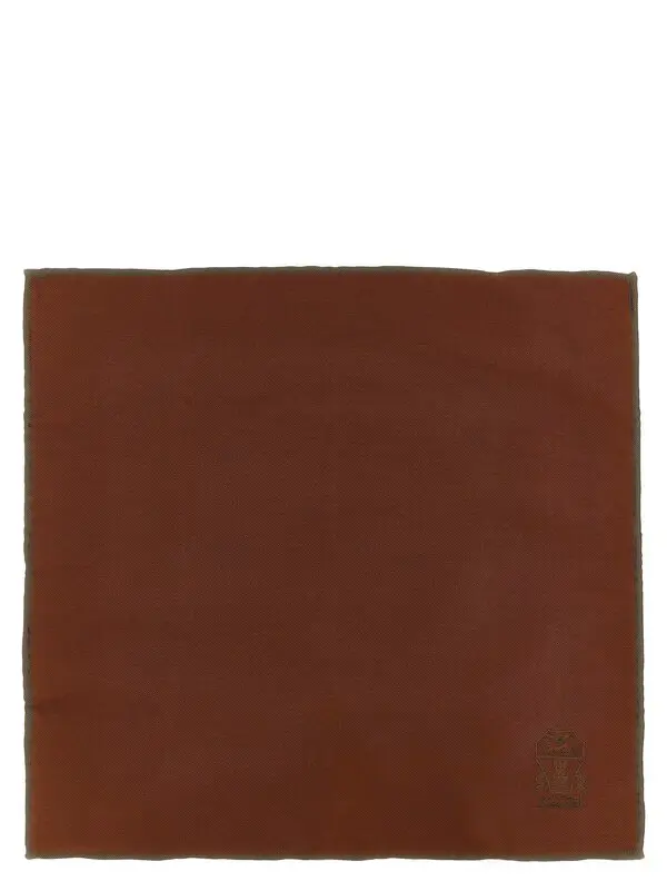 Brunello Cucinelli Double-face Pocket Clutch - Brown