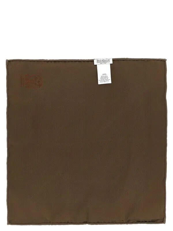 Brunello Cucinelli Double-face Pocket Clutch - Brown