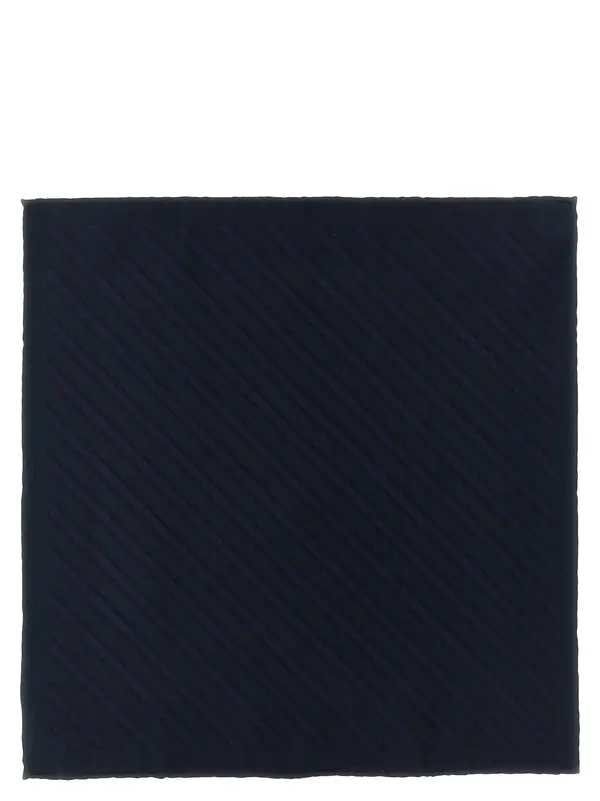 Brunello Cucinelli Regimental Pocket Clutch - Blue