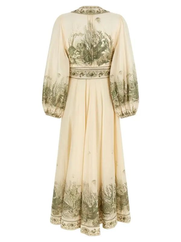 Zimmermann Wanderlust Wrap Midi' Dress