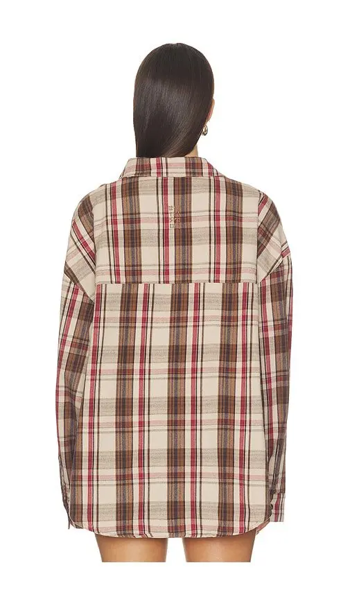 ONETEASPOON Prairie Check Daria Shirt