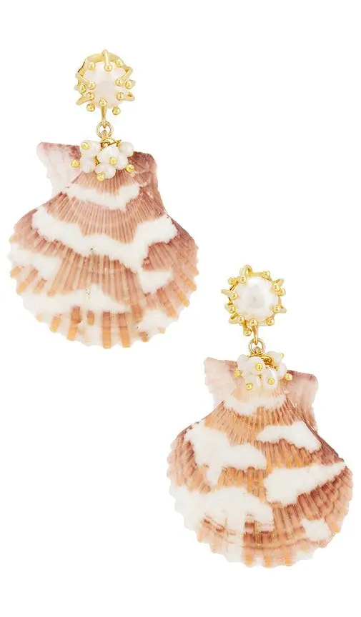 Brinker & Eliza Calico Earrings